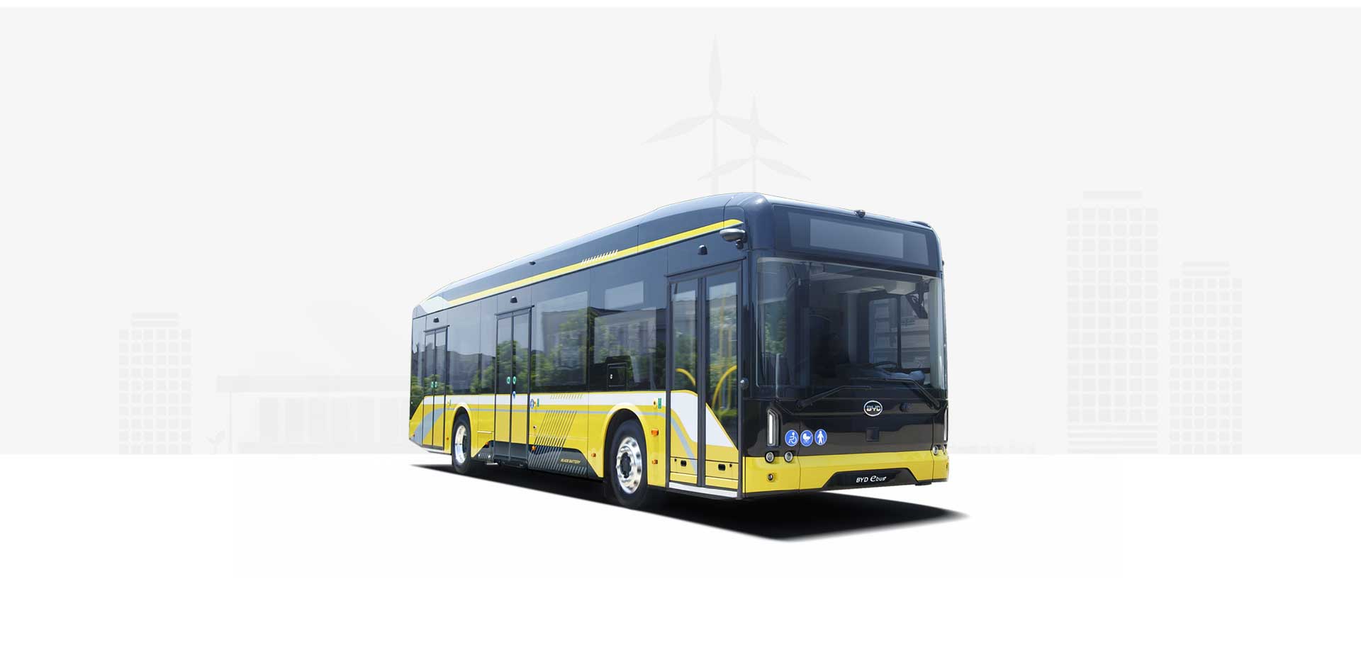 אוטובוס חשמלי עירוני BYD B12 - BYD מסחריות